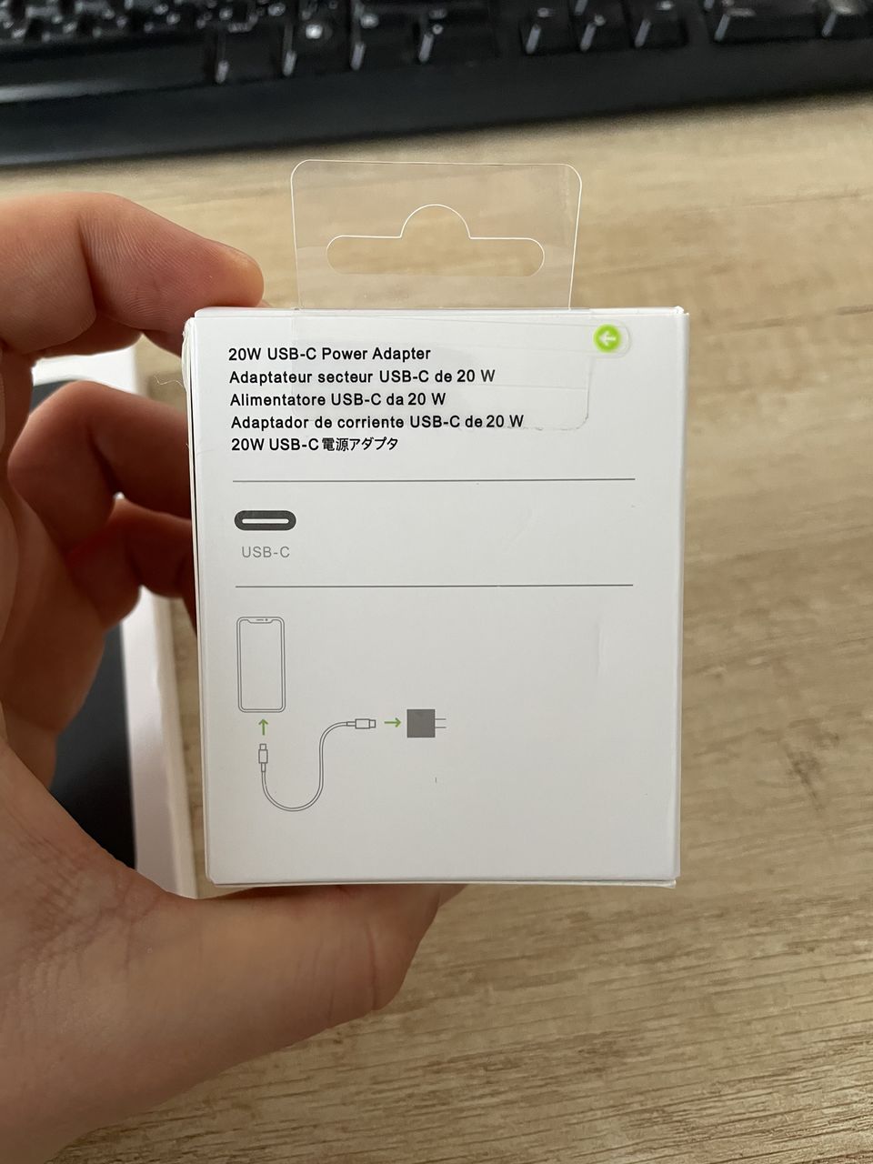 USB-C power adapter iphone 12/12 pro