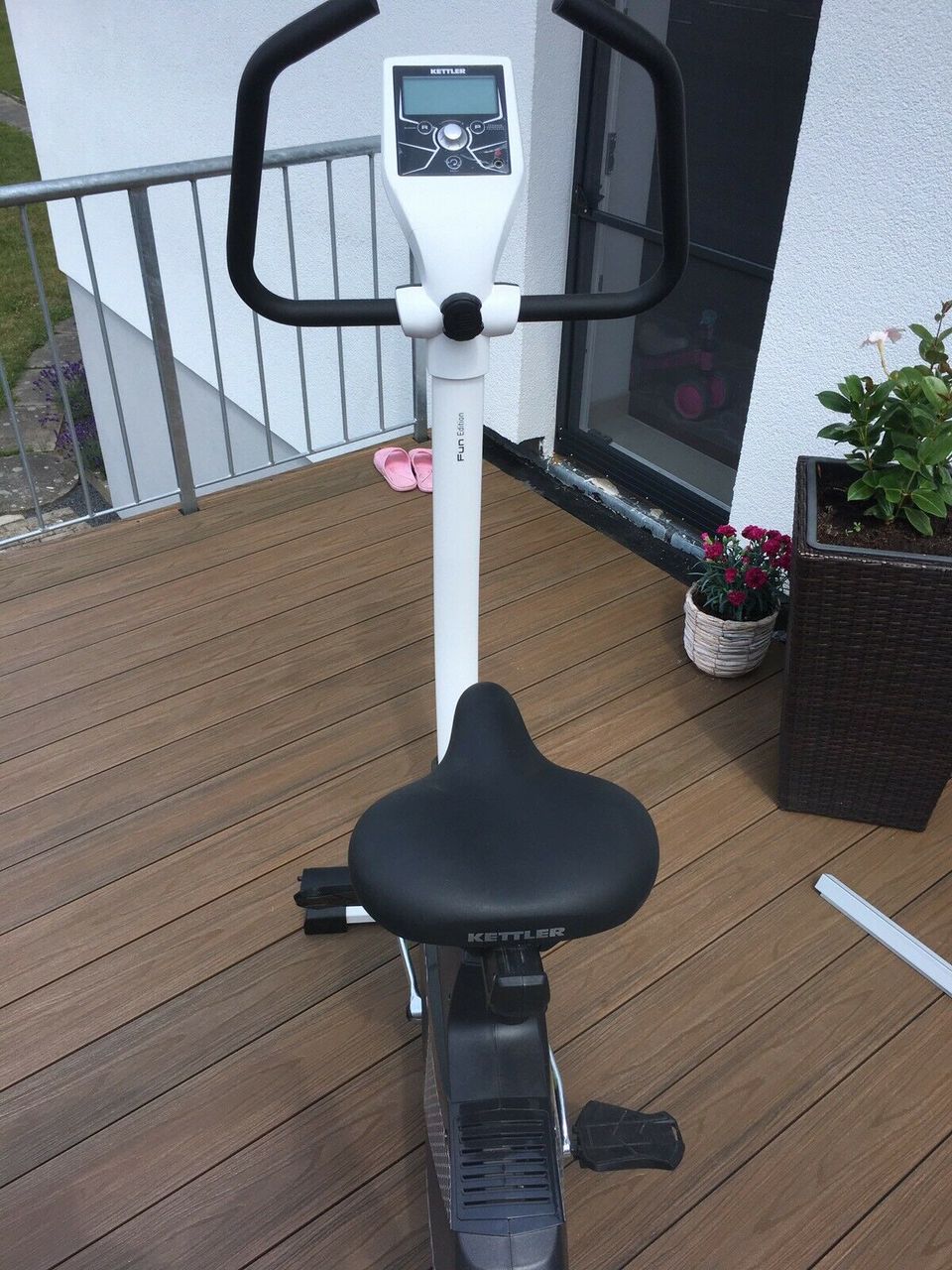 Велотренажер Kettler E1. Bicicleta fitness.