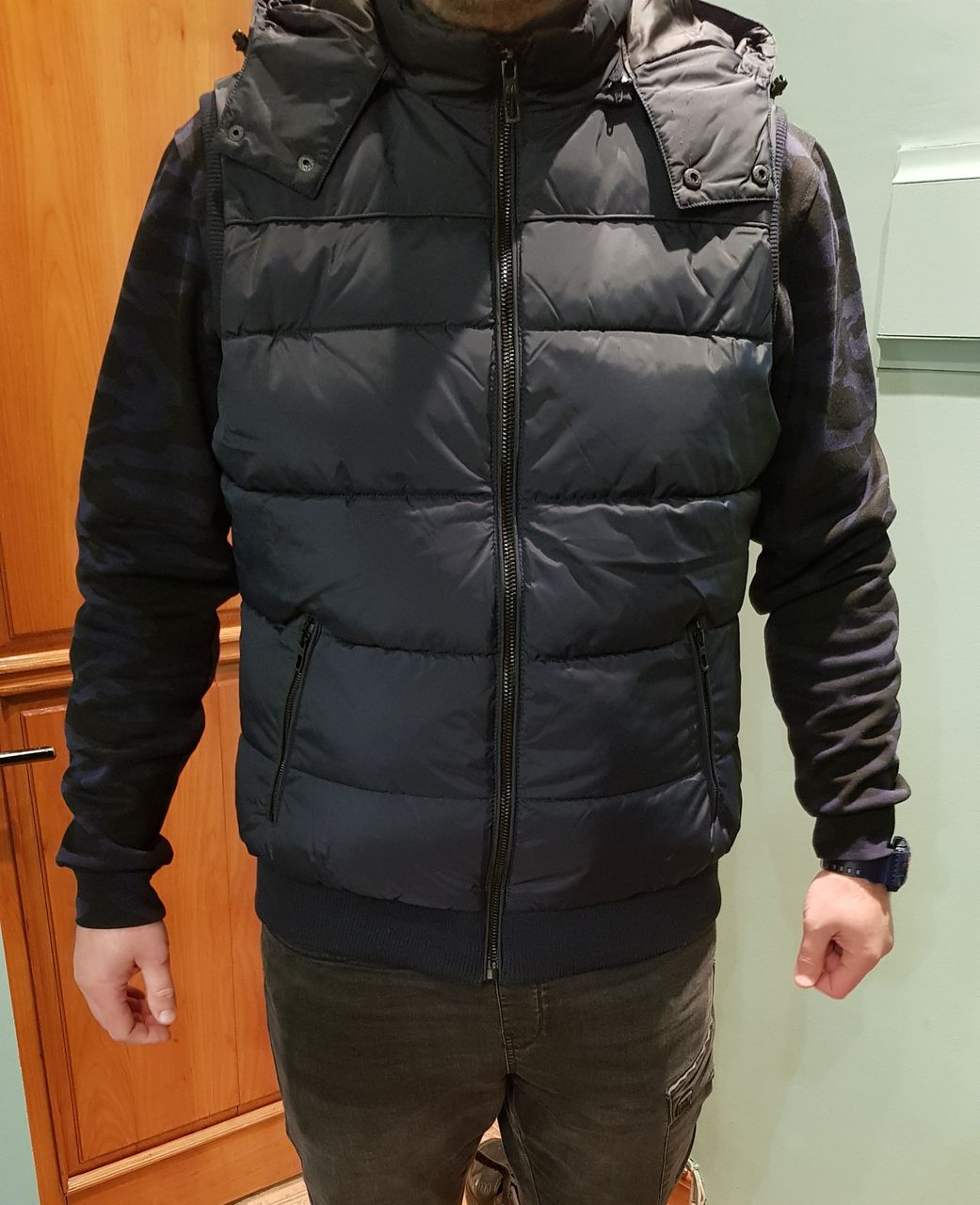 Зимняя жилетка kenvelo