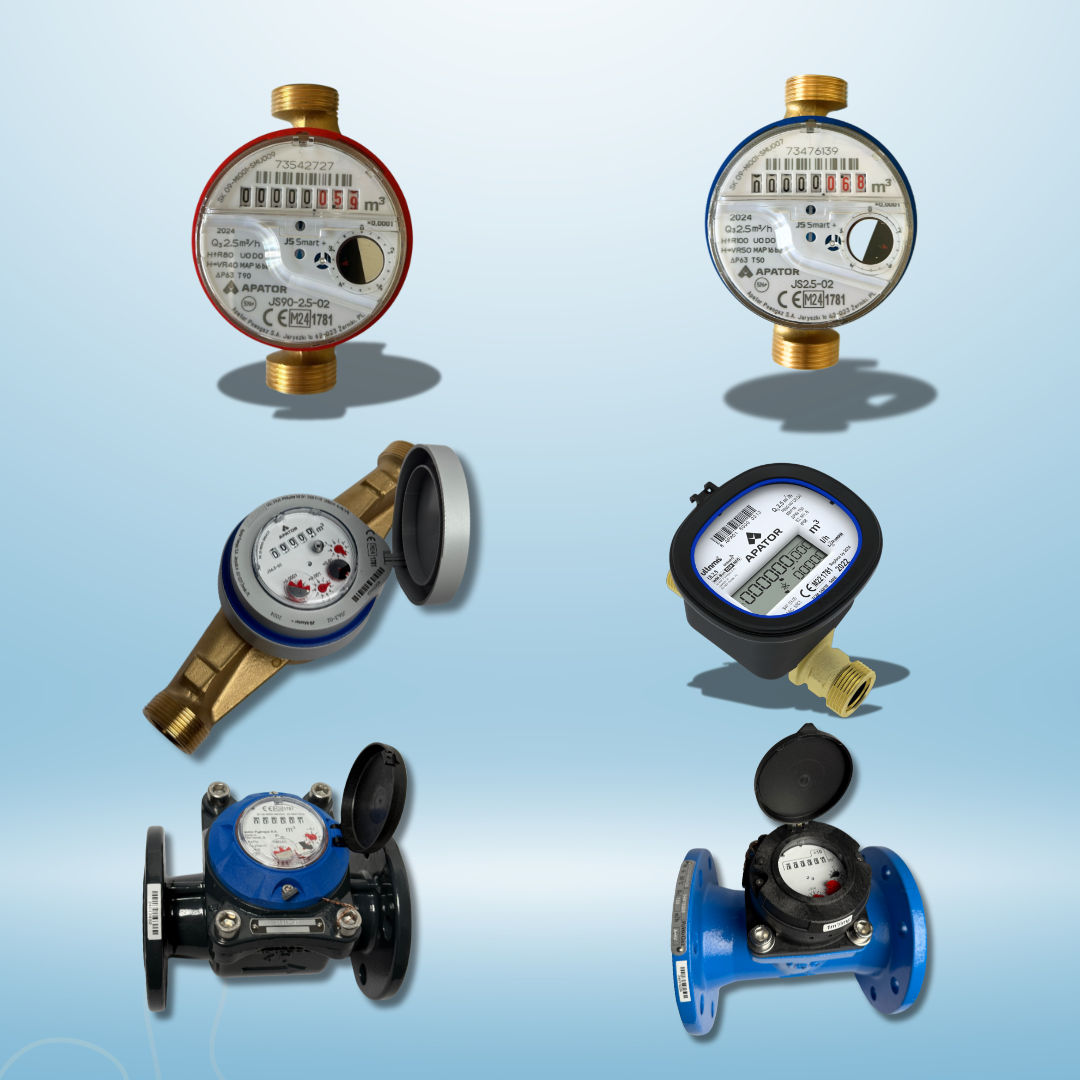 Contoare pentru apa