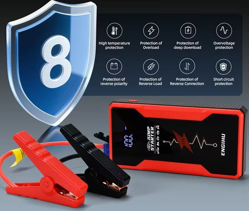 Jump Starter и Автоматическое зарядное устройство с режимом регенерации
