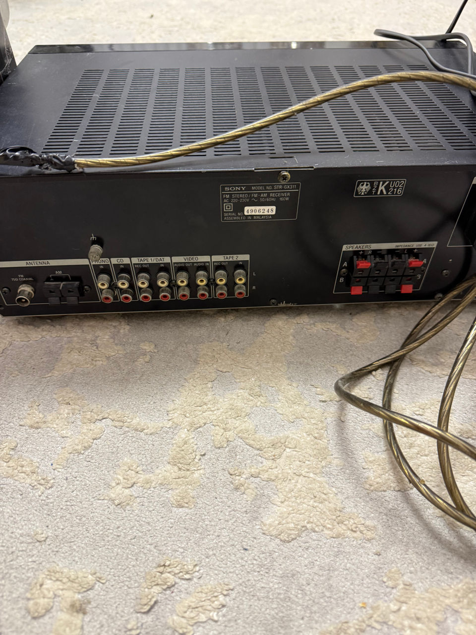 sony amplificator boxe