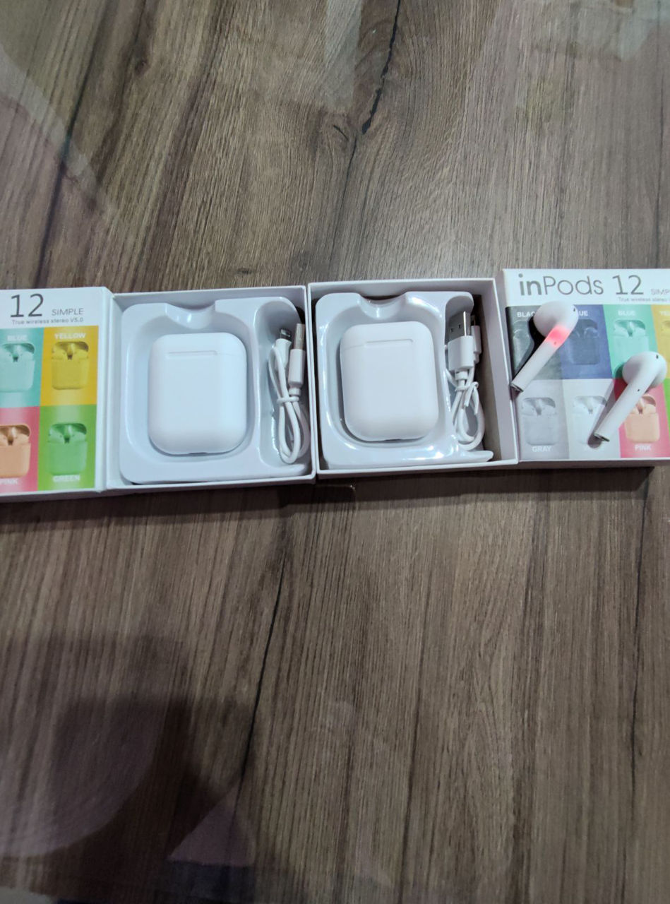 Наушники!!!I12,inpods12,aplee 3,5,aplee light...