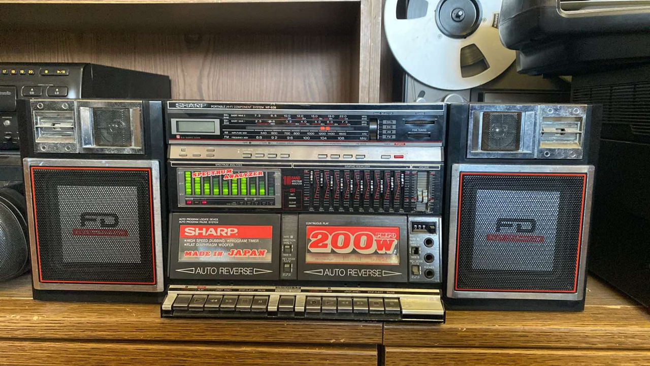 Монстр аудио звука Sharp 939 Легендарная магнитола Sharp WF-939 - 320Euro