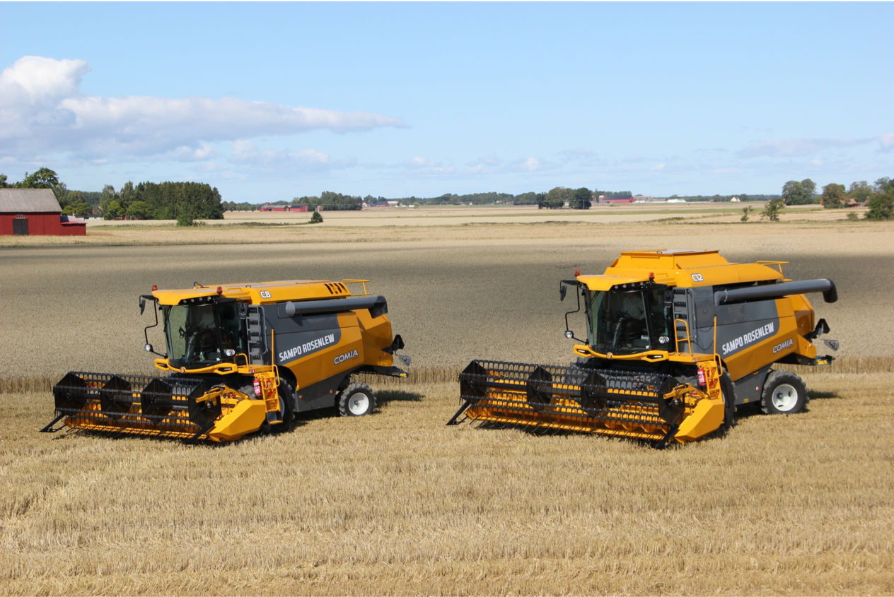 Schimba combina veche pe una noua! Sampo Comia C8 (210c.p.)