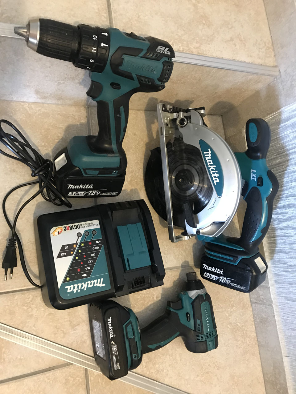Set makita 360€