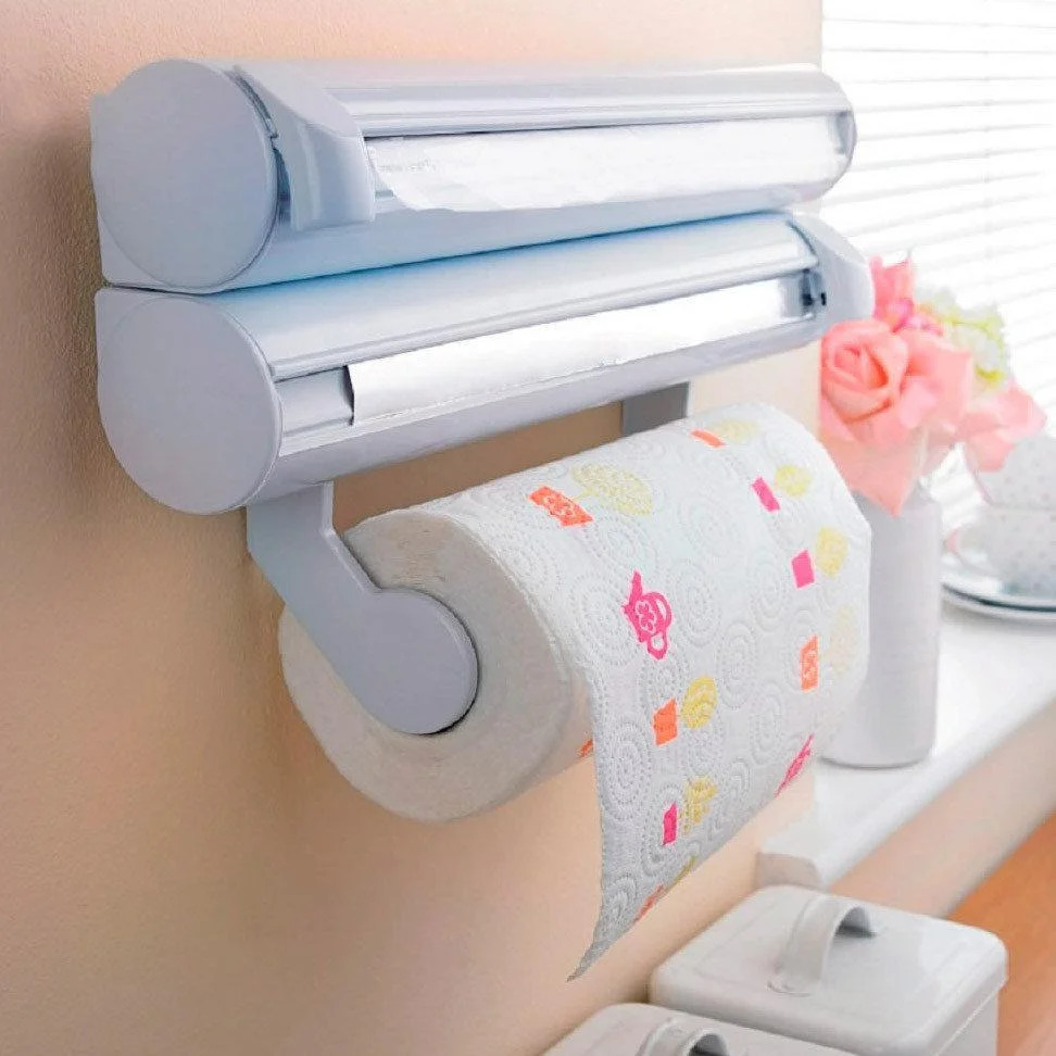 Удобный кухонный диспенсер Kitchen Roll Triple Paper Dispenser