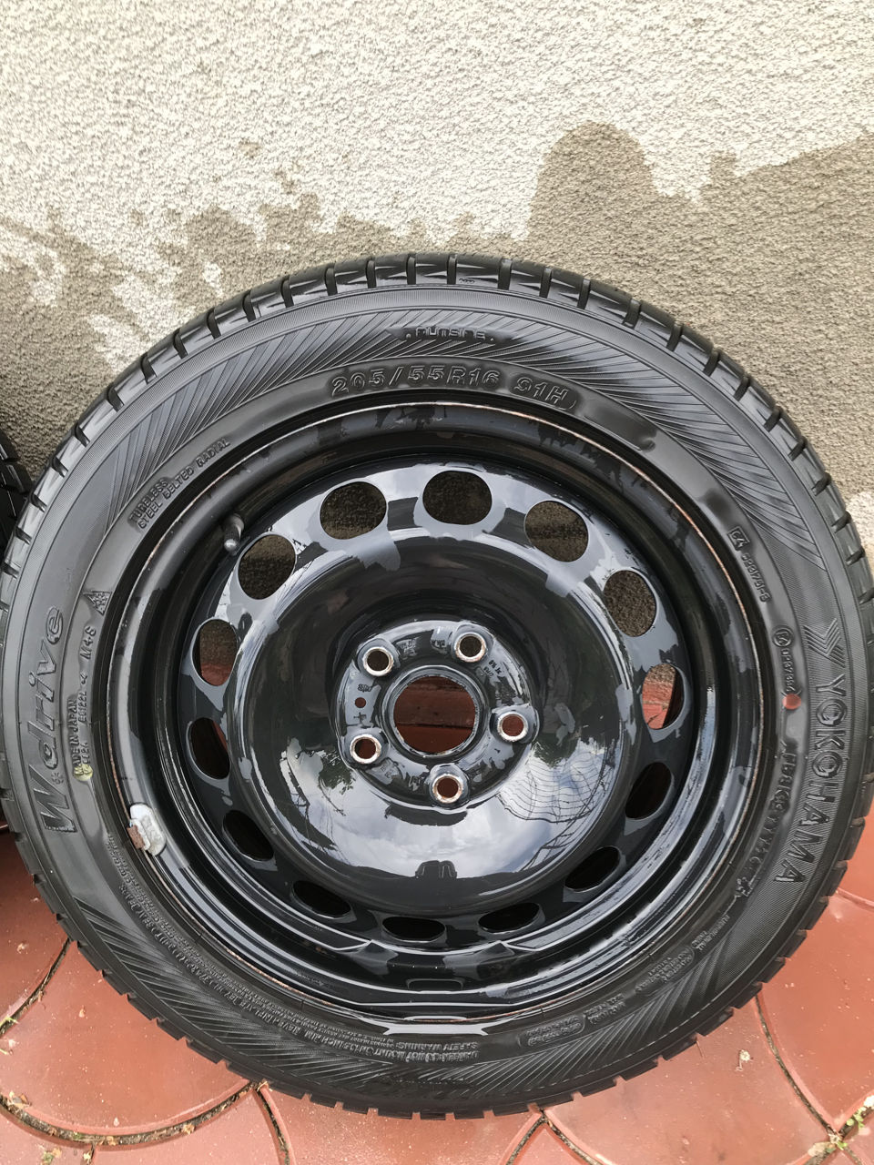 Yokohama 205/55/R16 91H, 5x112, 6,5Jx16H2 ET50