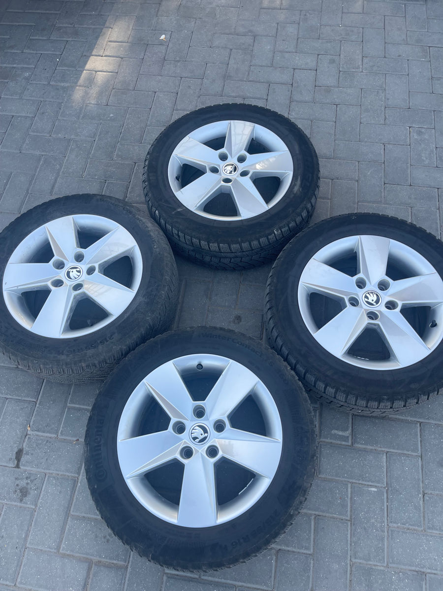 Set roti Skoda 205/55 R16 iarna