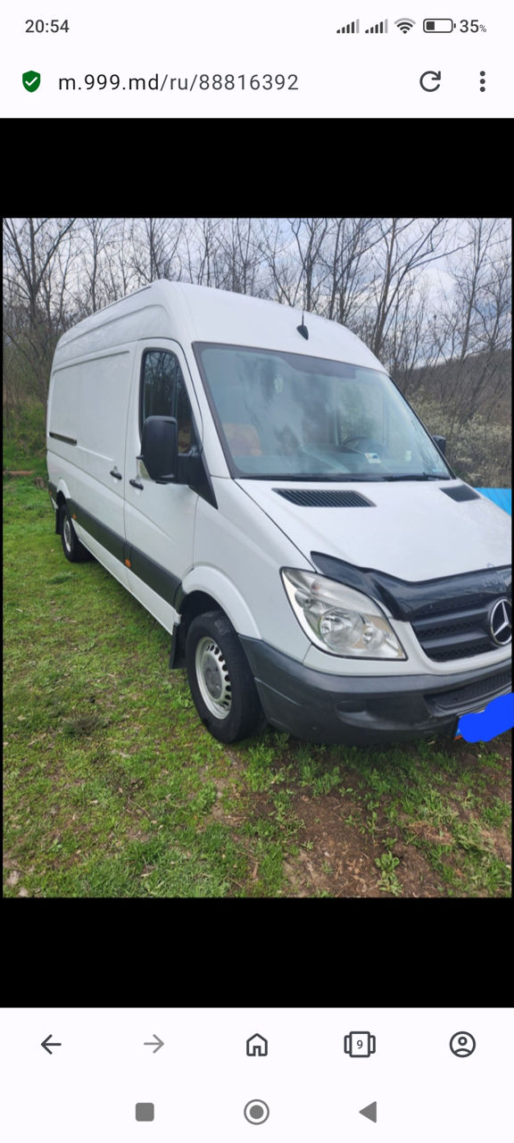 Mercedes Sprinter an. 2009 cu rulaj, Diesel, 11300