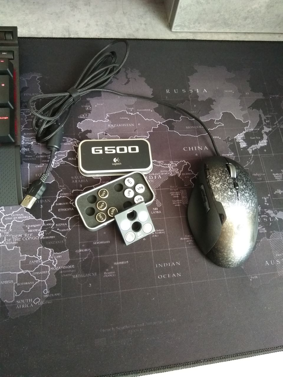 Logitech gaming mouse g500