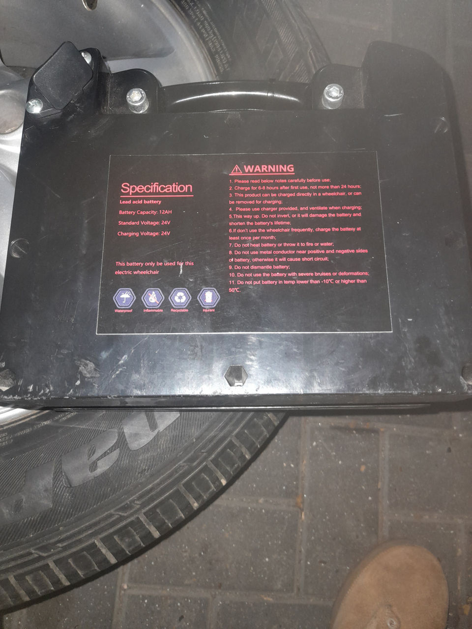 Acumulator pentru elctro mașini scutere electro 24 w