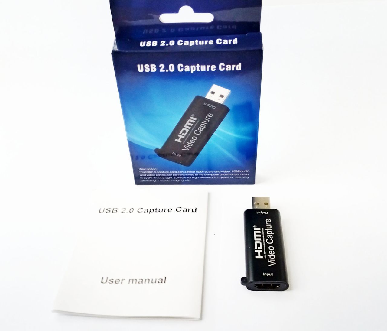 Новая HDMI в USB 2.0 внешняя карта видеозахвата для ноутбука / ПК!