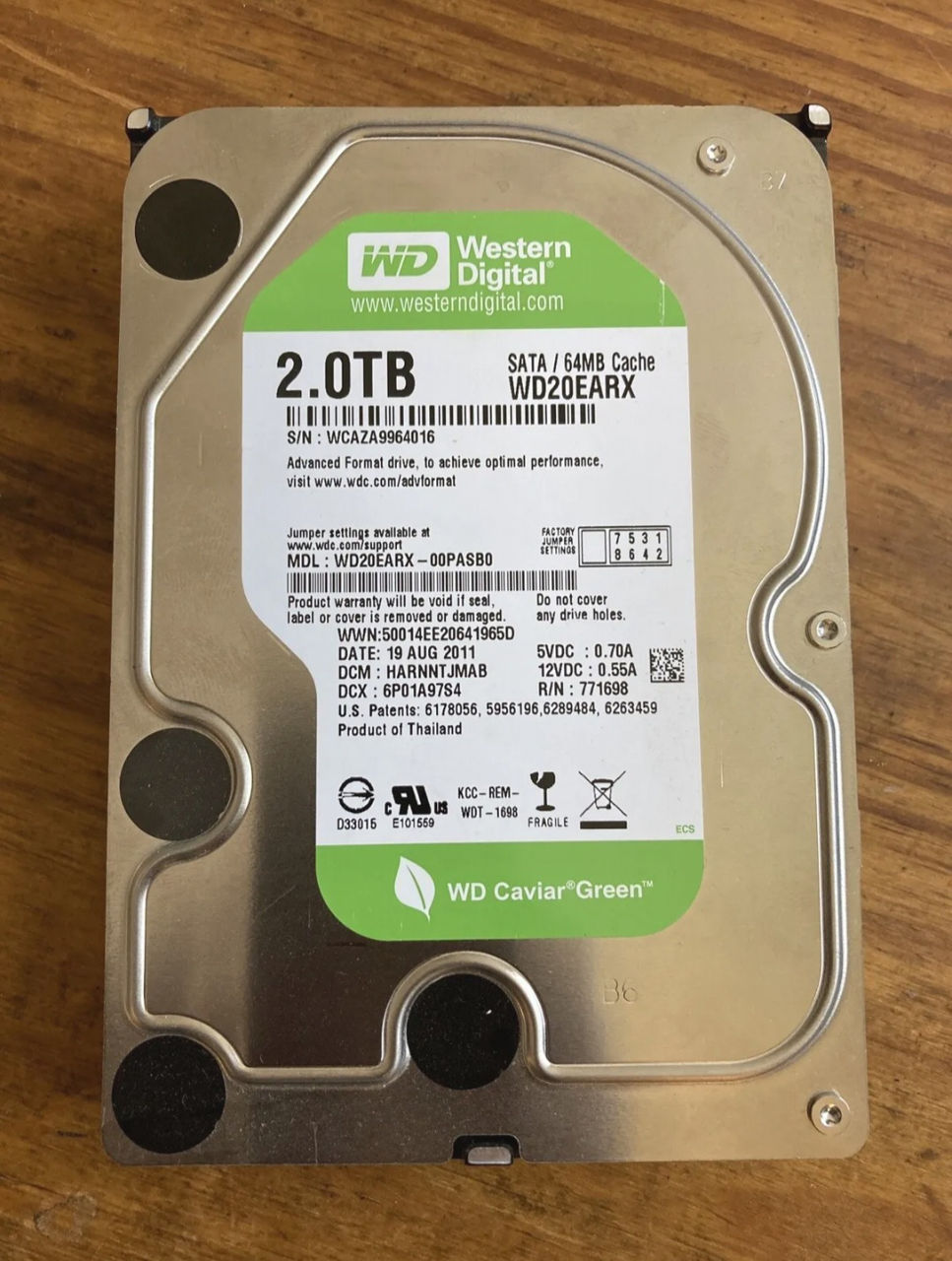 HDD 2 Tb