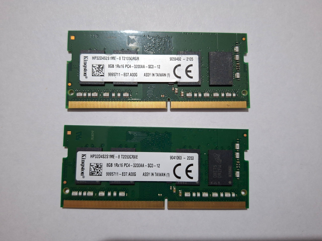 DDR4 16Gb (2x8Gb) 3200MHz Kingston pentru Laptop