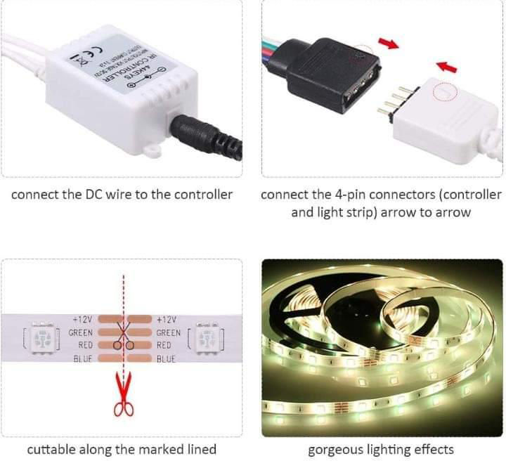 Banda Led 10m RGB!Лента Лед, лед лента lenta led