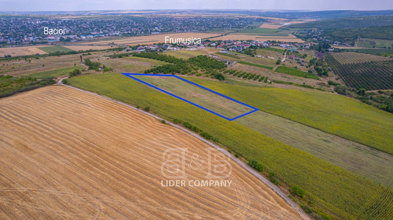 De vânzare – Teren agricol 1 ha, Comuna Băcioi, satul Frumușica