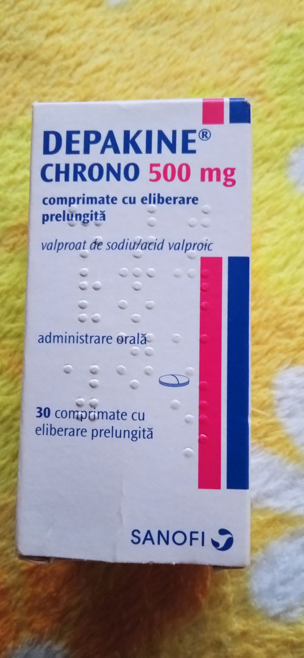 Противосудорожные Depakin chrono 500mg