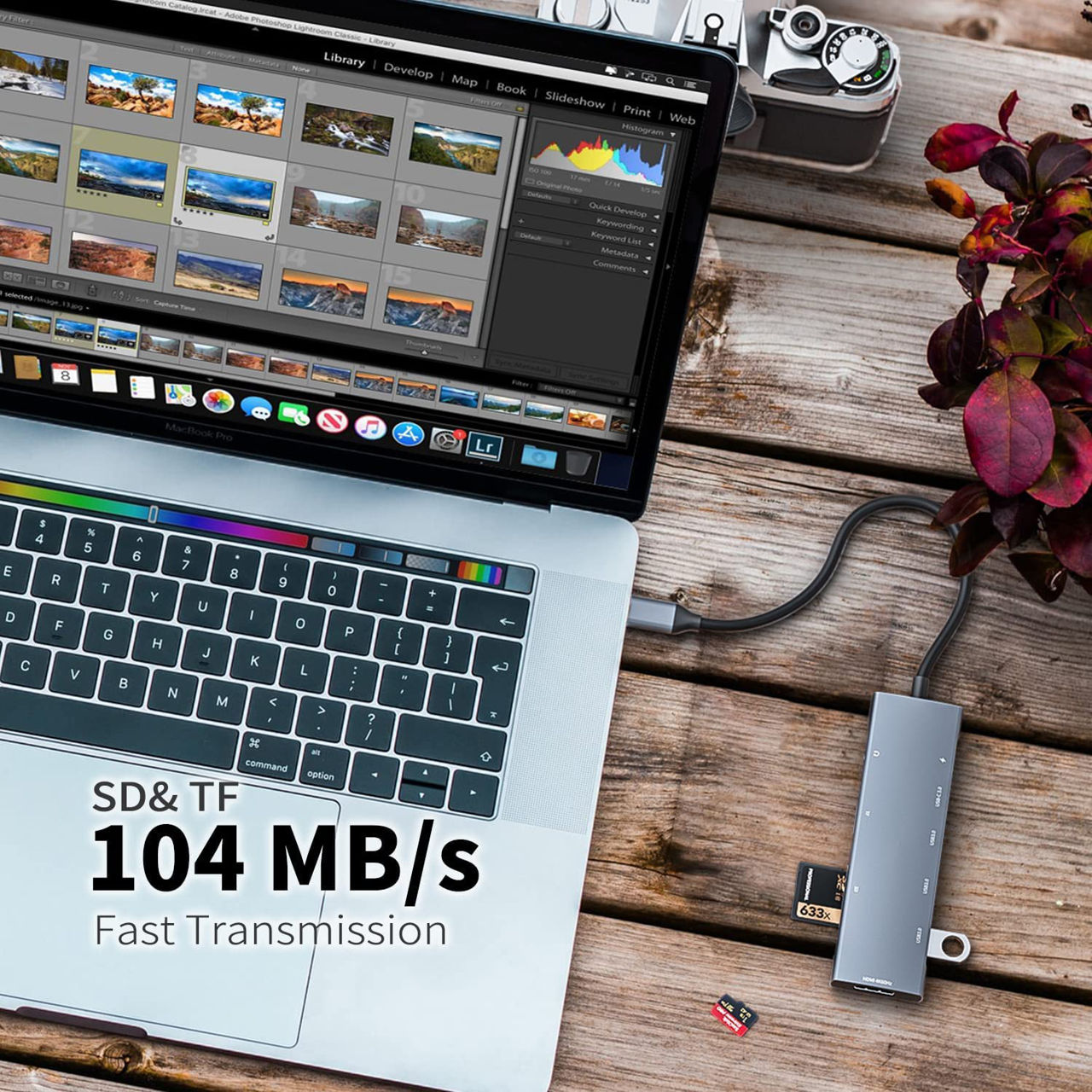 USB C Hub, PowerExpand+ 9-in-1 Adapter 4K HDMI 100W Power Delivery ...