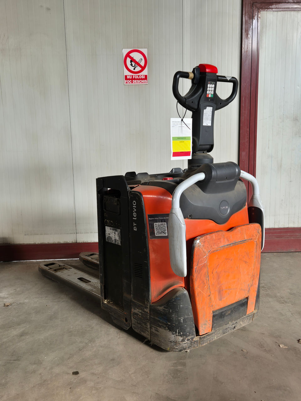 Transpaleta electrica Toyota BT Levio LPE 200 / Электрическая тележка ...