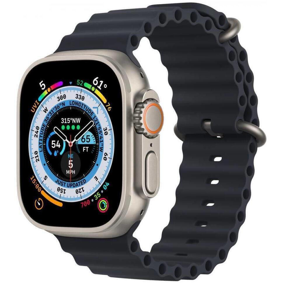 Ceas Inteligent Apple Watch Ultra Gps/Cellular Titanium 49Mm Midnight ...