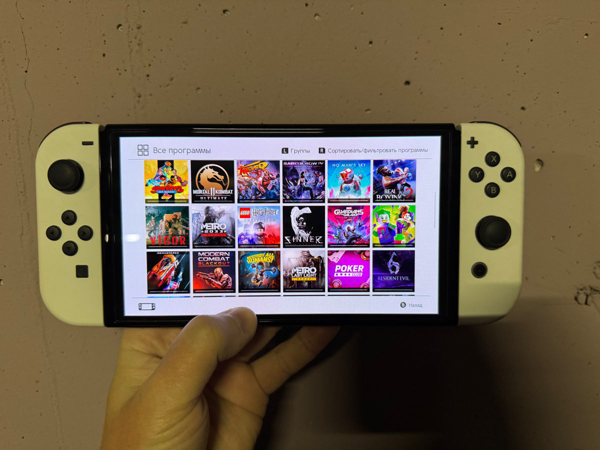 Nintendo Switch Oled - 4950 lei + Jocuri