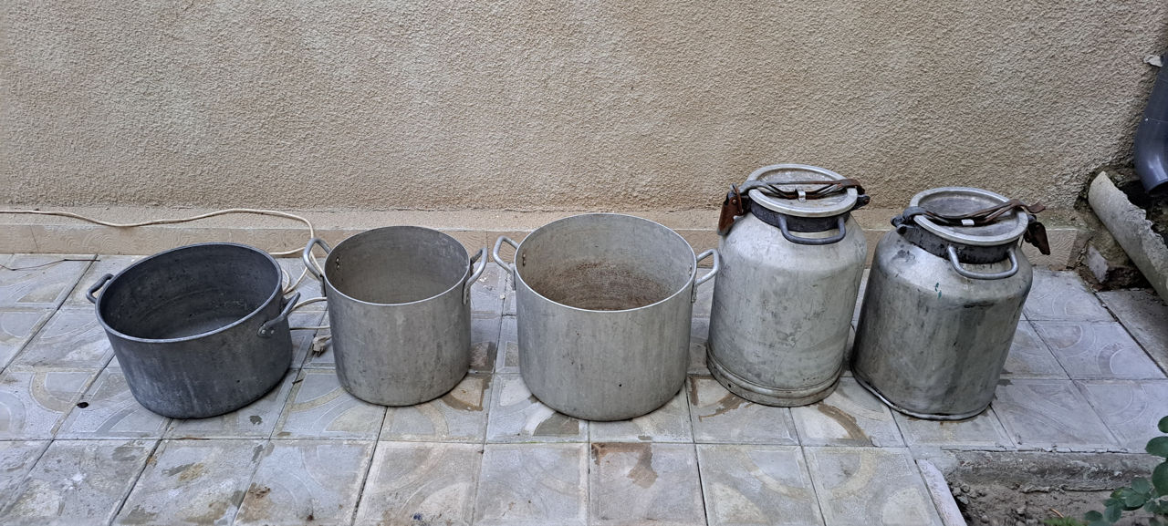 Bidoane de alumin 40 litri cratita mare de alumin