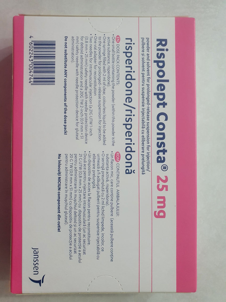 Rispolept consta 25 mg