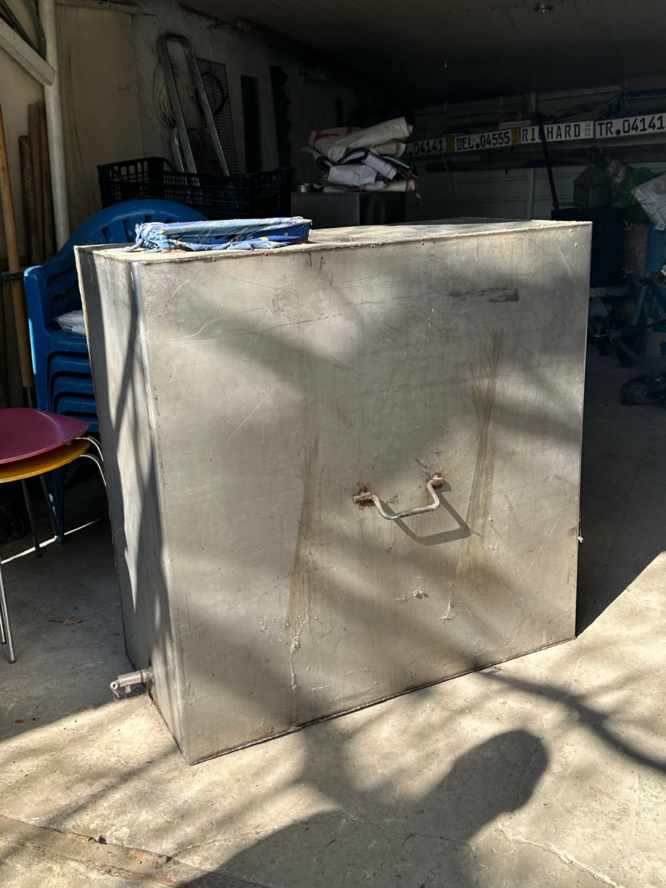 Butoi inox alimentar 500 litri