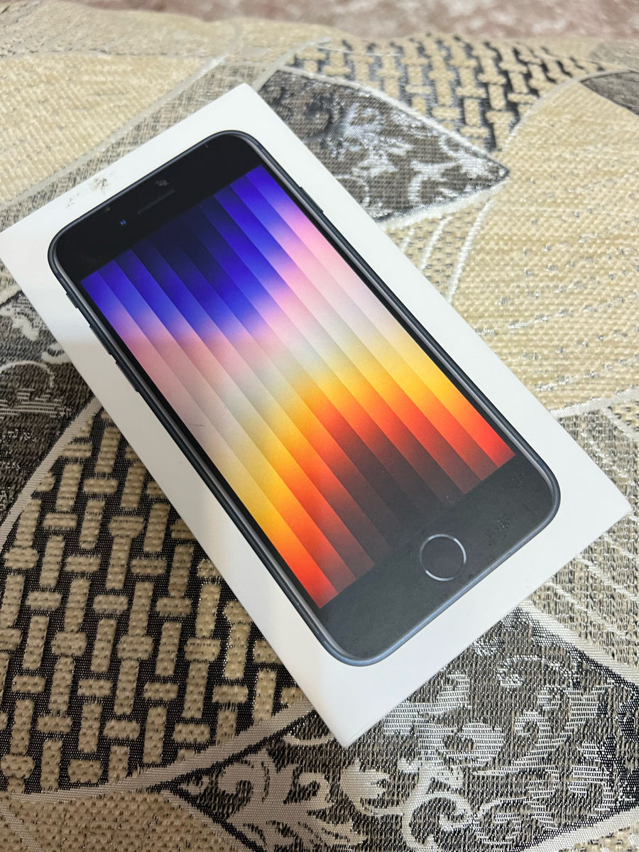 Iphone SE 2022 256gb Midnight Sigilat Original Garantie