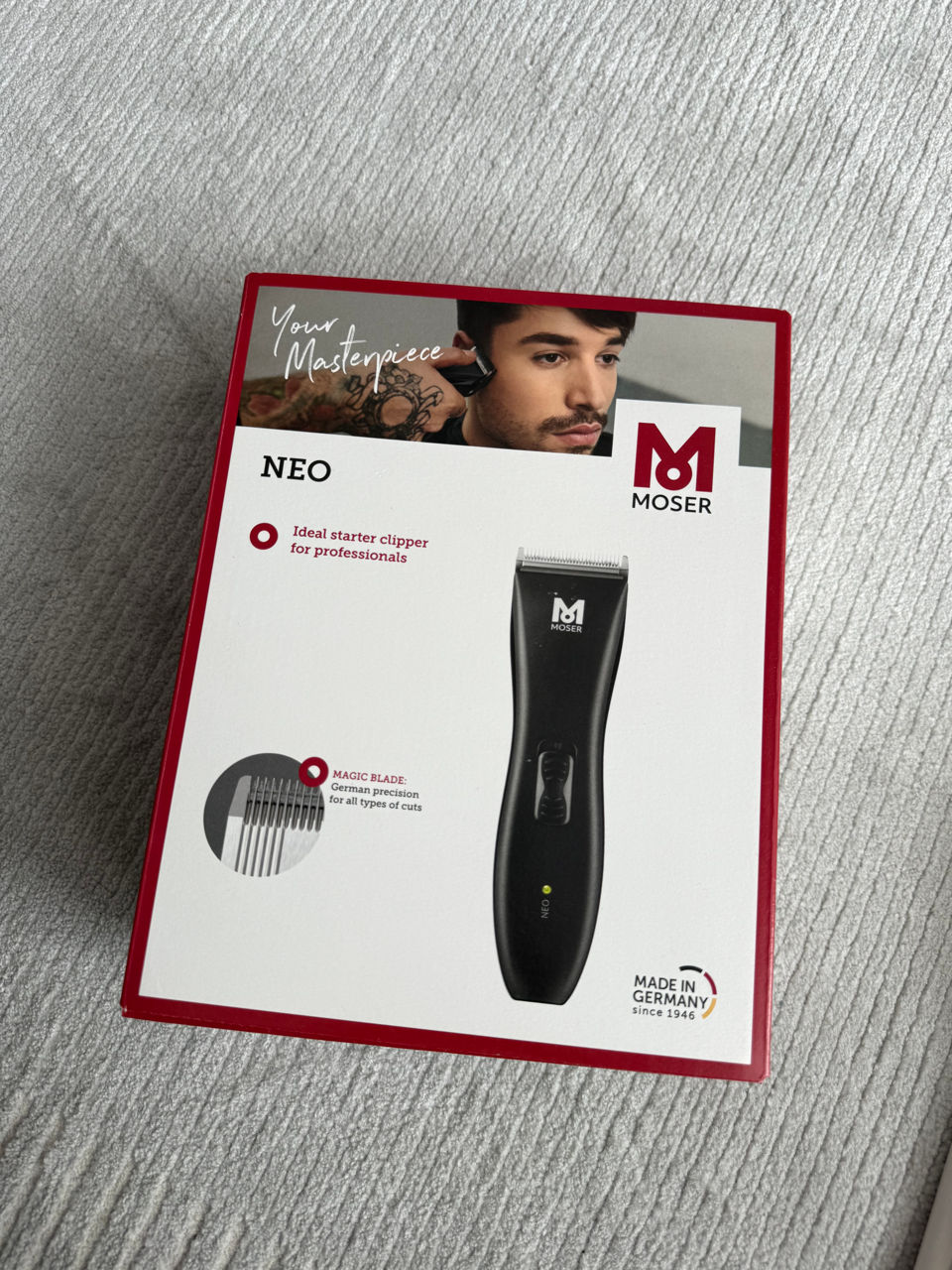Mașină de tuns Moser Neo (model 1886-0051)