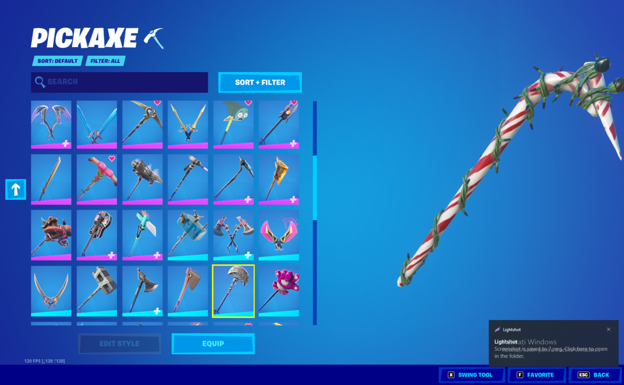 Vand cont de fortnite full acces 128 skins + 1800 vbucks