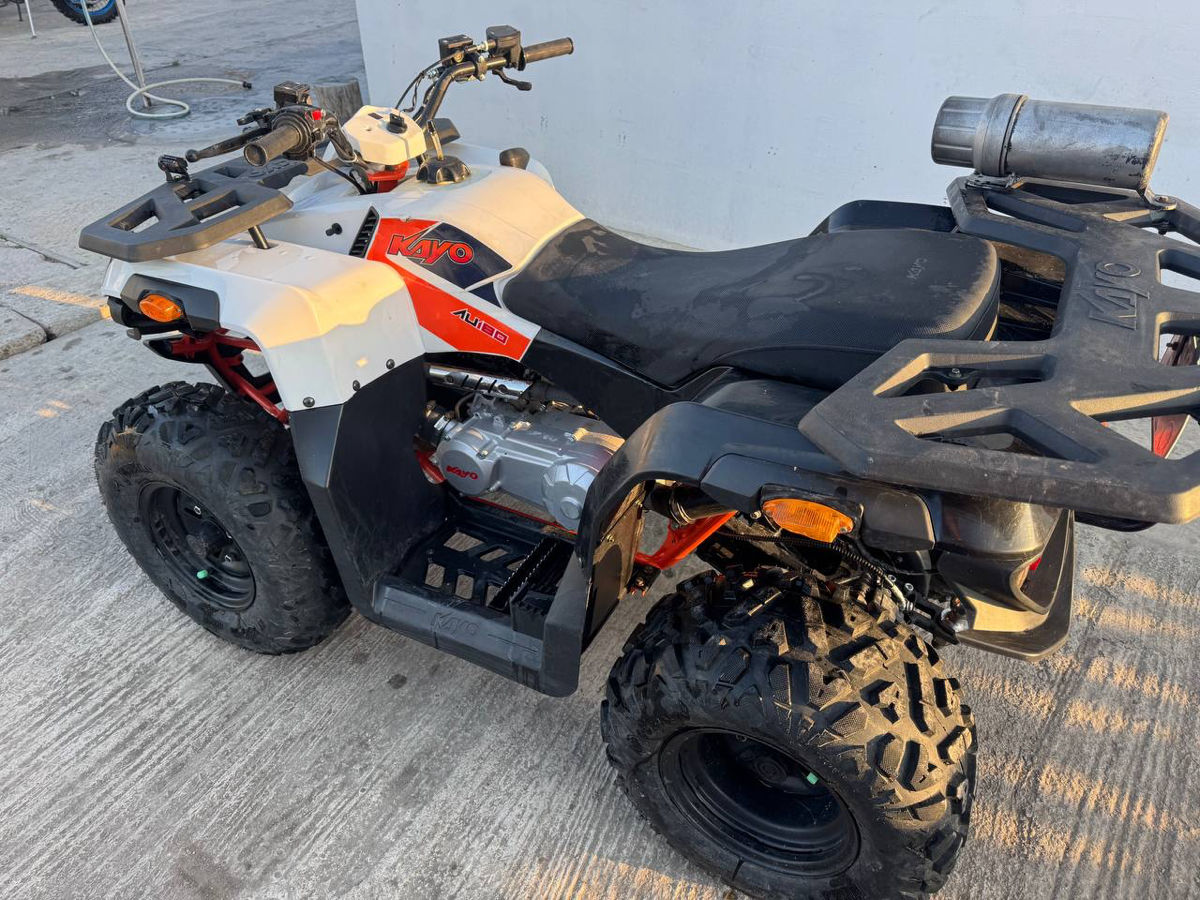 Kayo kayo au 180 an. 2024 cu rulaj 80 km, 1500