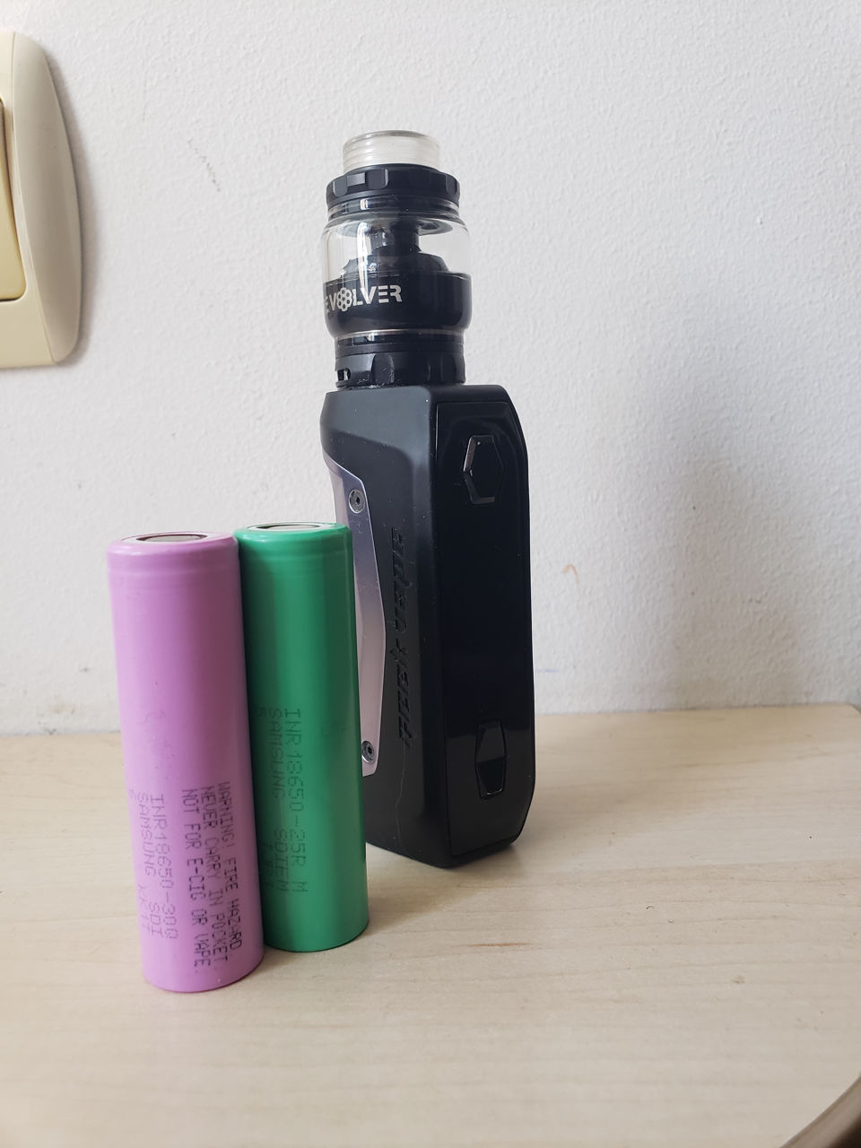 Aegis solo + revolver rda