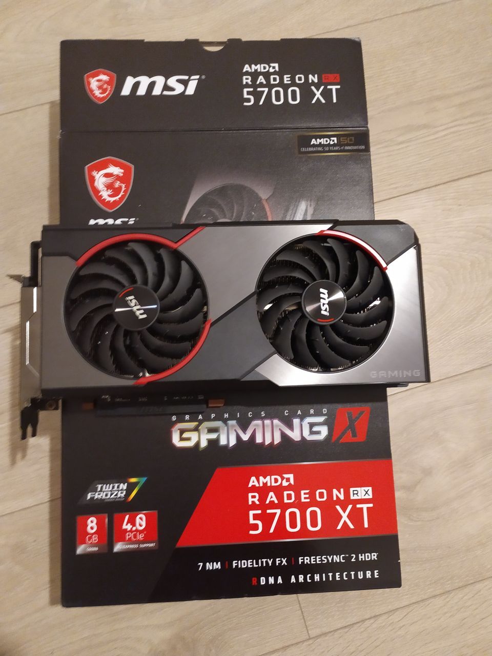 MSI Radeon RX 5700 XT Gaming X 8GB
