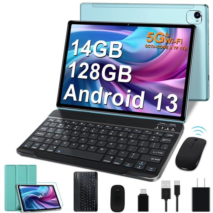 Tableta Facetel Q10,Android 13, 14 gb ram/128 gb rom Nou/ Sigilat