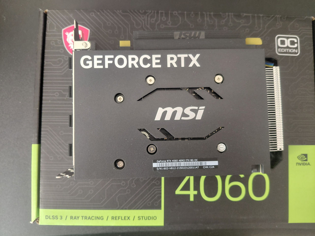 MSI RTX 4060 Aero ITX 8G OC