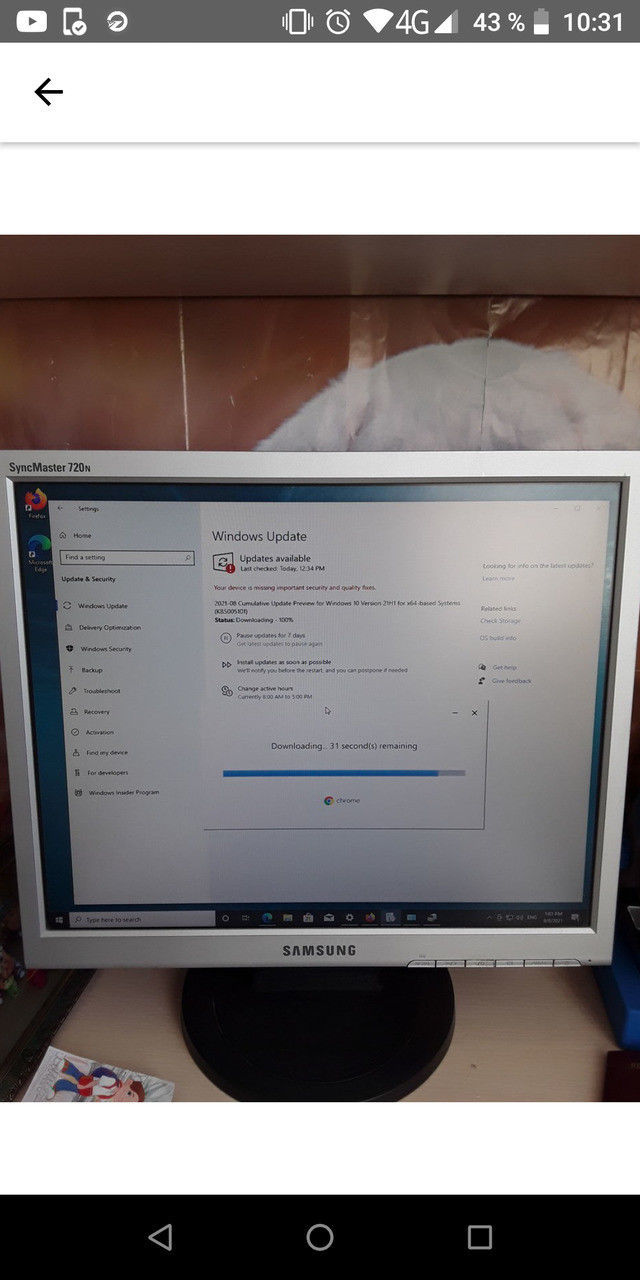Monitor Samsung, SyncMaster 720n - 250 lei