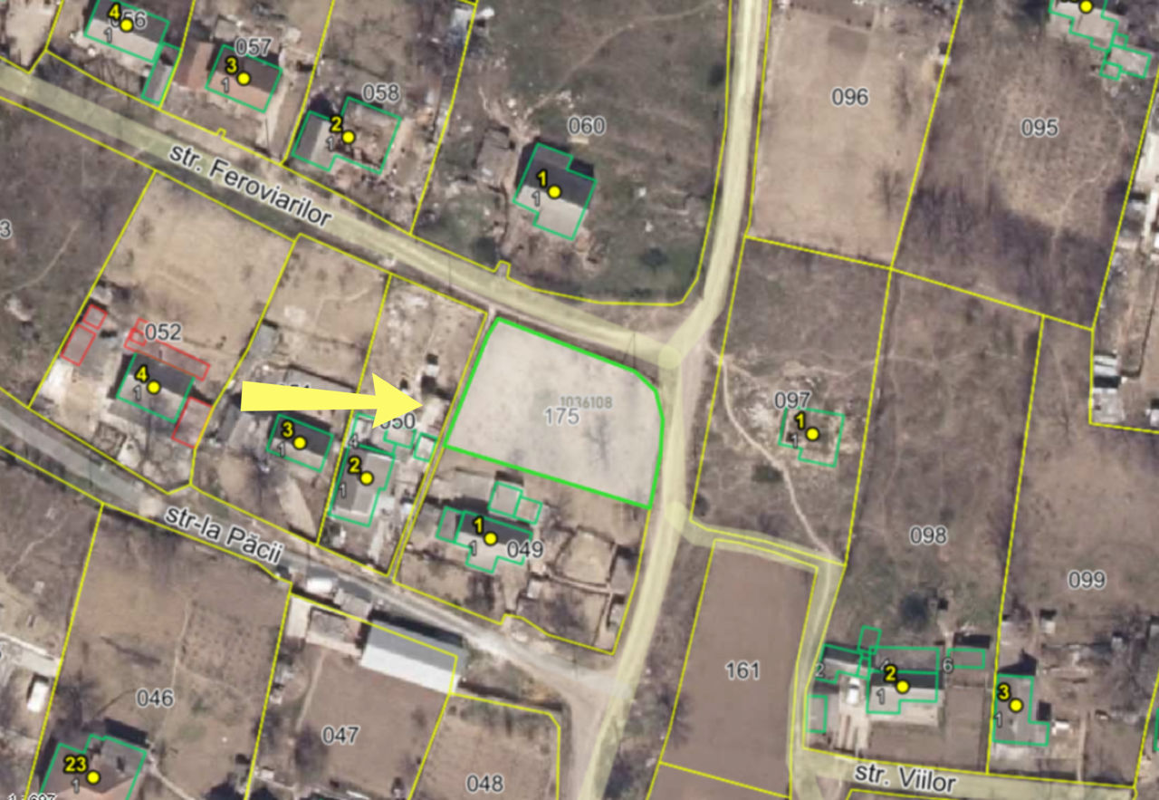 str. Feroviarilor, Mereni, r. Anenii Noi