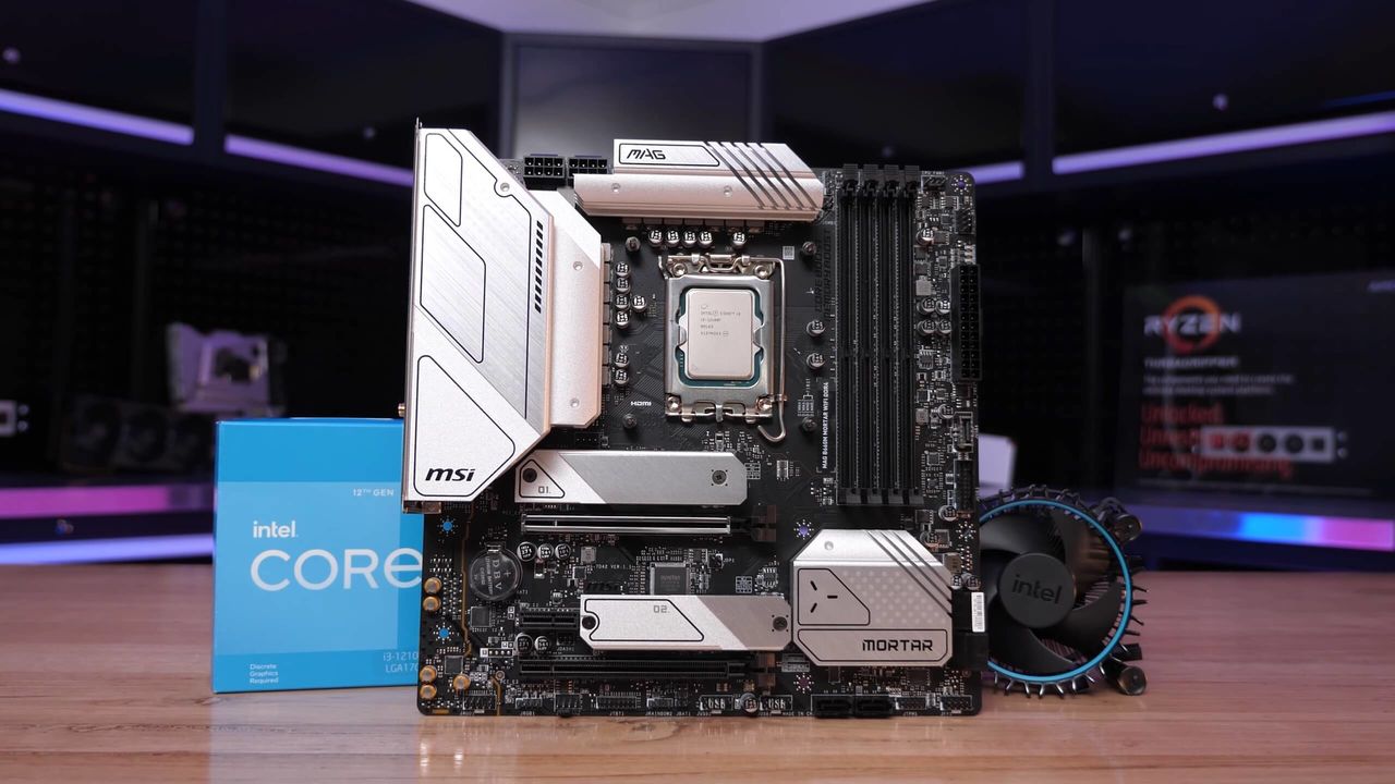 Intel Core i3-12100F BOX + Cooler