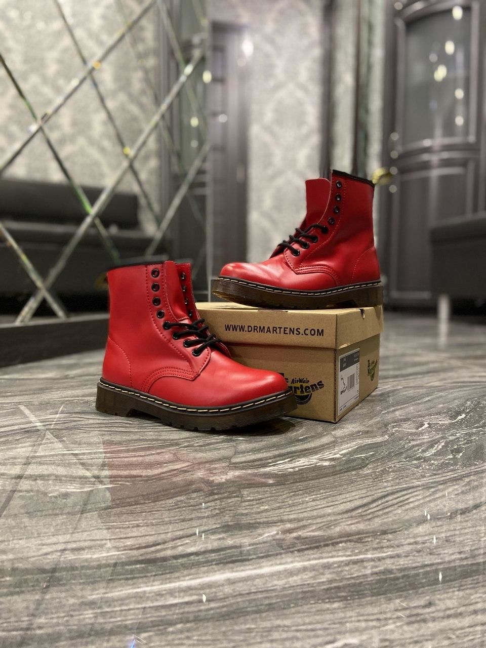 Dr. Martens 1460 Red Women's