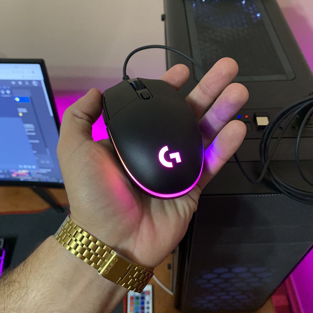 Razer DeathAdder Essential & Mouse Logitech G102