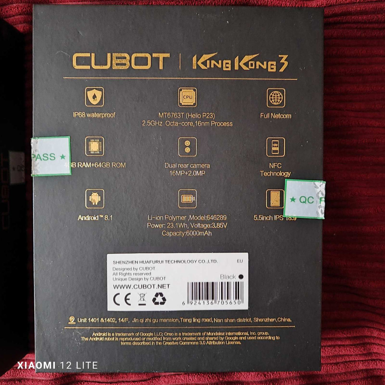 Cubot King Kong 3
