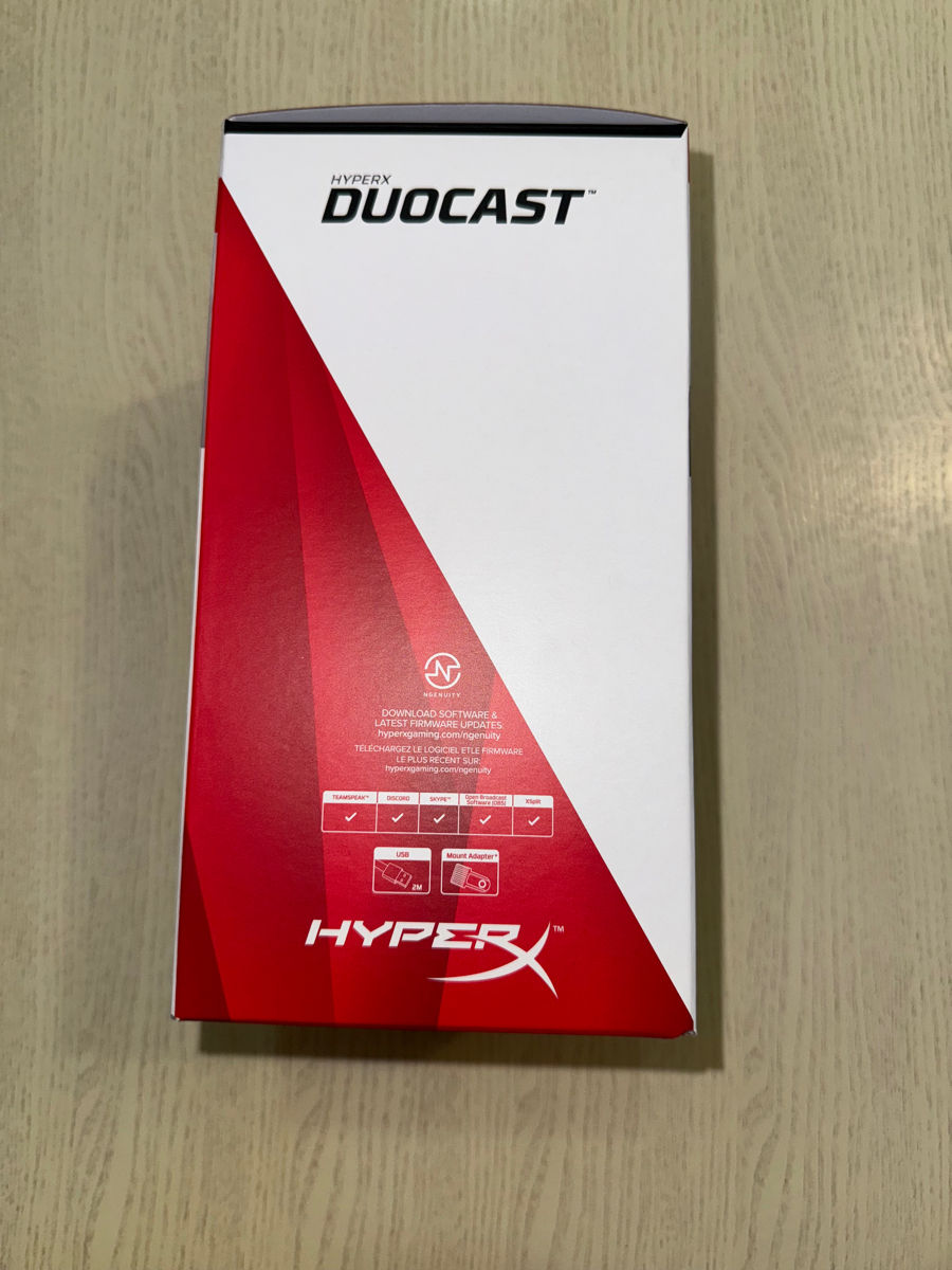 Vand HyperX DuoCast, pret discutabil