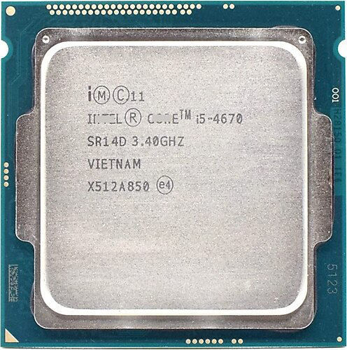 Intel Core i5-4670 Processor, socket 1150