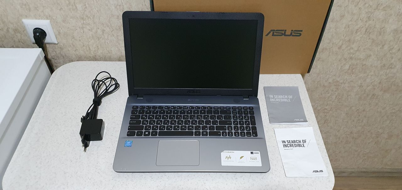 Новый Мощный Asus VivoBook Max X541N. Pentium N4200 до 2,6MHz. 4ядра ...