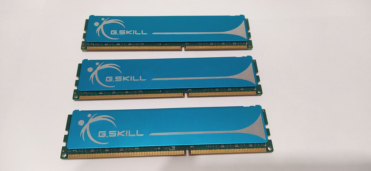 G.SKILL 6GB (3 x 2GB) 240-Pin DDR3 1333Triple Channel Kit Desktop