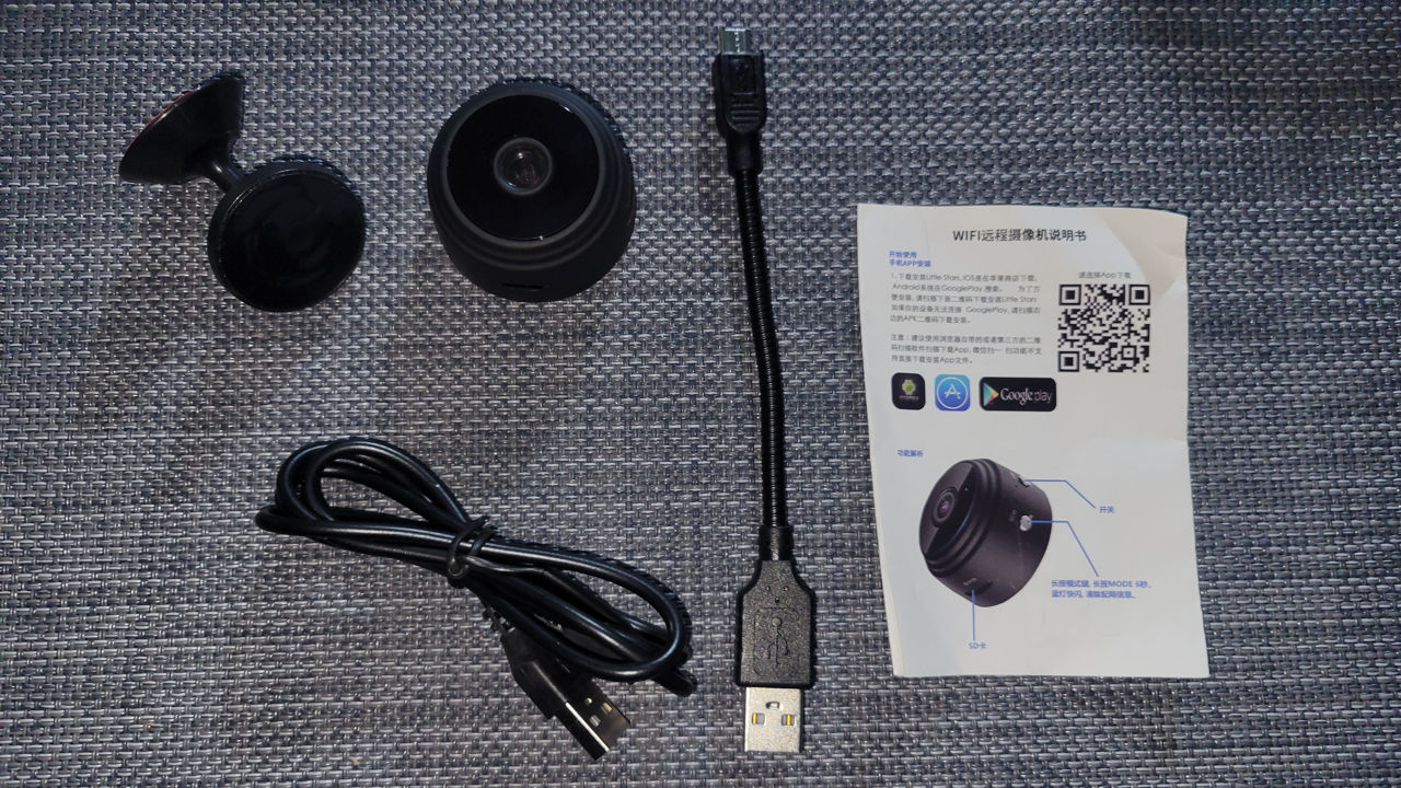 Mini wi-fi camera