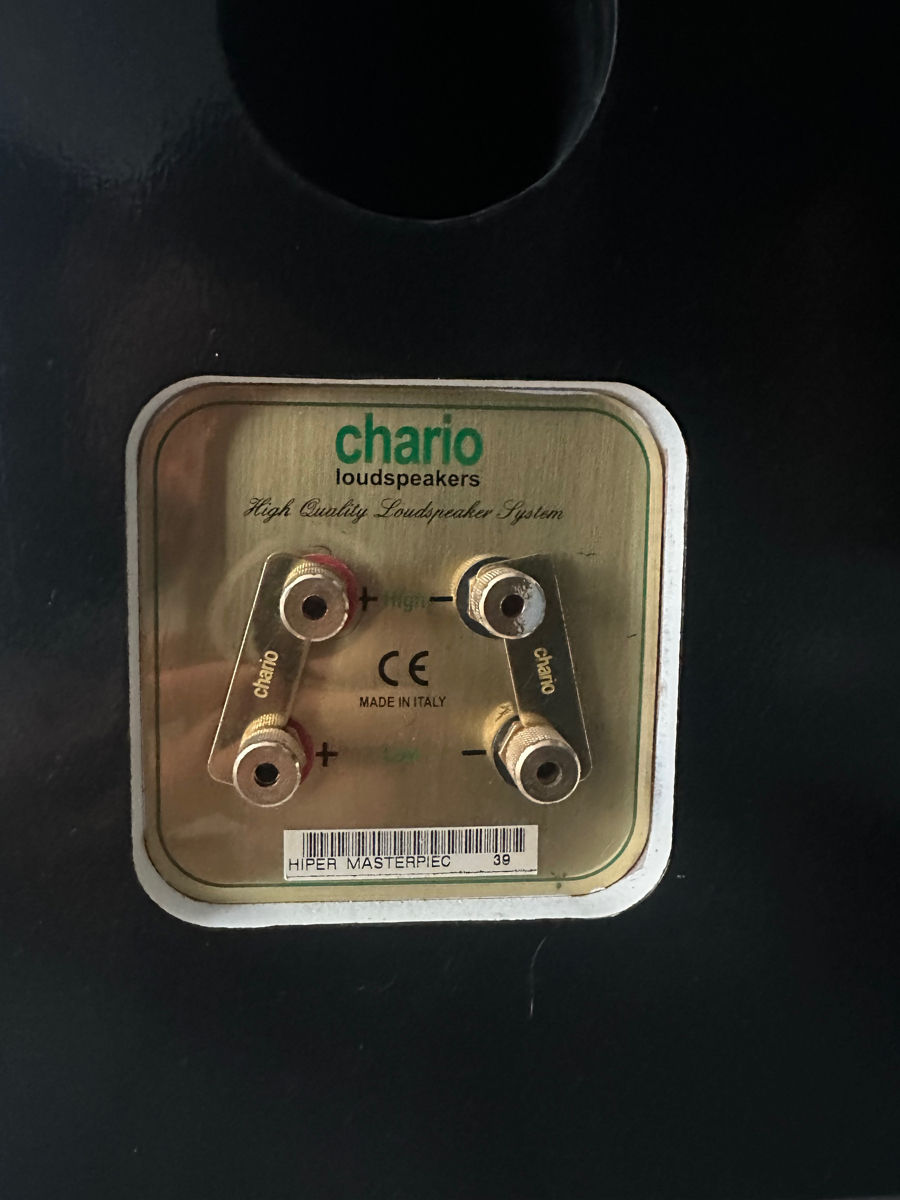 Chario Hiper Masterpiece – boxe hi-end fabricate manual în Italia