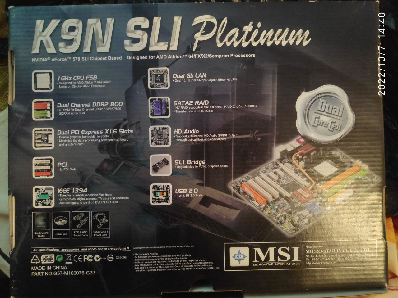 k9n sli platinum msi